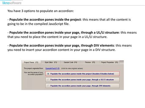 Jquery Web Accordion Ppt