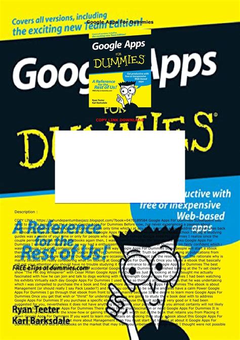 Google Apps For Dummies