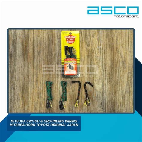 Promo MITSUBA SWITCH & GROUNDING WIRING MITSUBA HORN TOYOTA JAPAN ...