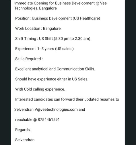 Selvendran V Posted On Linkedin