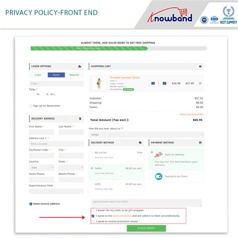 Prestashop One Page Checkout Addon One Step Checkout Extension Knowband