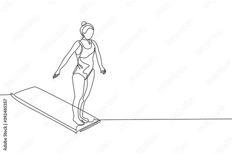 Diving Board Drawing