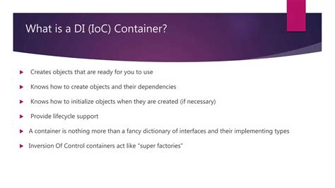 Dipdependency Inversion Principle Presentation Pptx Programming