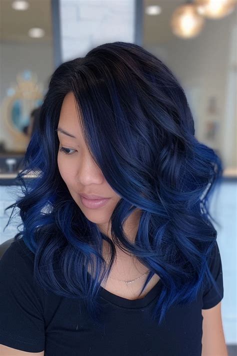 23 Gorgeous Blue Highlights Hairstyles To Transform Your Look Hair
