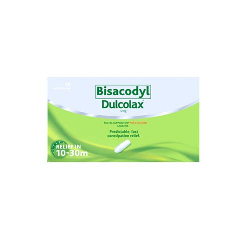 Dulcolax Bisacodyl 5mg Suppository X 1 Xalmeds