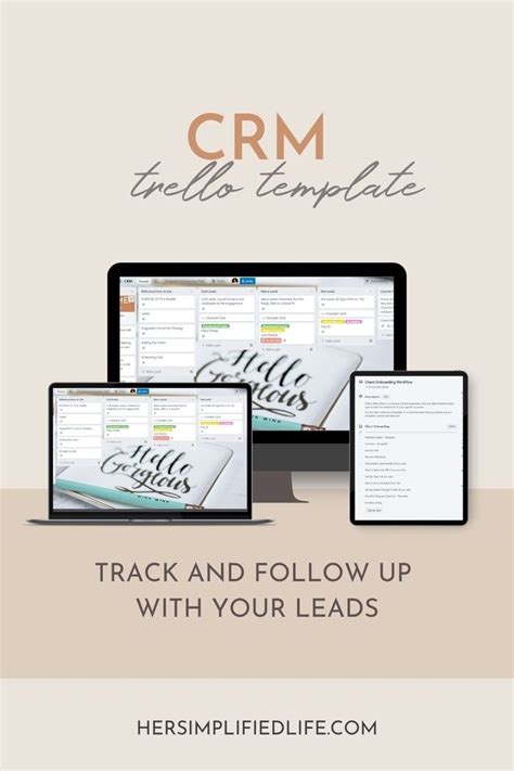 Crm Trello Template
