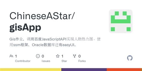 github chineseastar gisapp gis作业，调用百度javascriptapi实现人物热力图。使用ssm框架