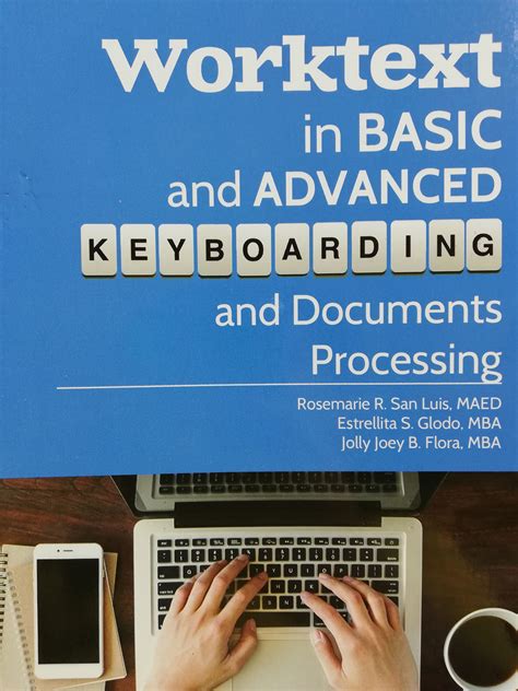Worktext In Basic And Advanced Keyboarding And Documents Processing Mindshapers Publishing