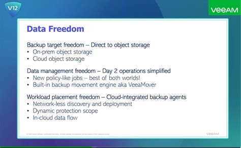 Veeam Appropriate Direct To Object Storage Use Cases Systems