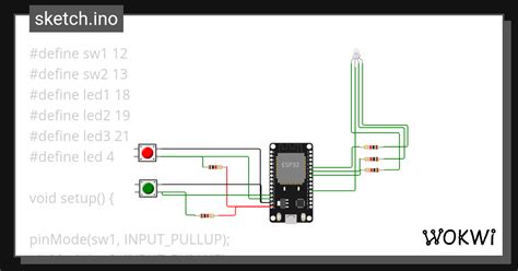 AttachInterrupt Ino Wokwi ESP STM Arduino Simulator