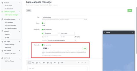 LINE Auto Reply How To Set Up LINE Chat Auto Reply