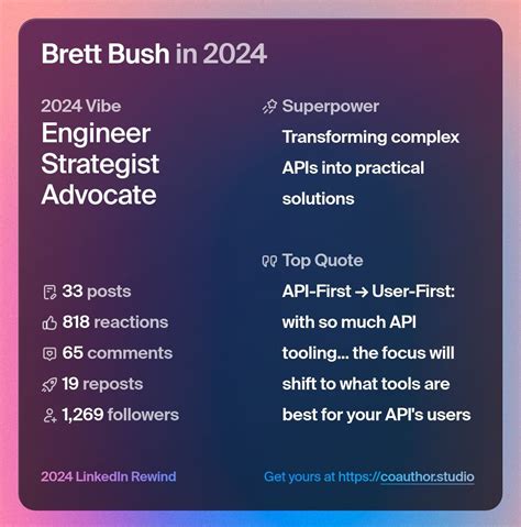Brett Bush On Linkedin Api Apis Apifirst Gameapi