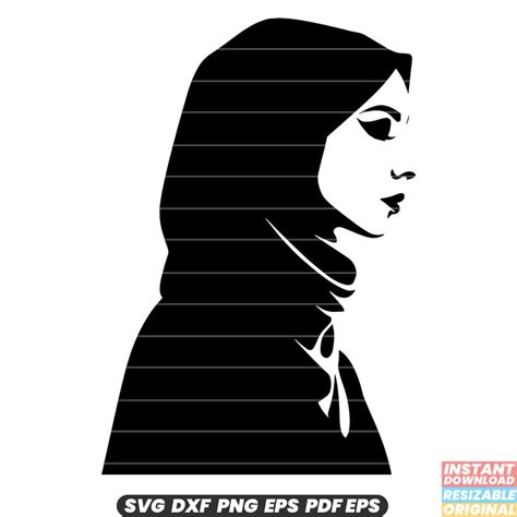 Muslim Woman Hijab Modesty Religion Faith Culture Traditional Dress