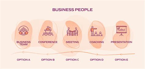 비즈니스 피플 관련 프로세스 인포그래픽 템플릿 프로세스 타임라인 차트 선형 아이콘이 있는 워크플로 레이아웃 0명에 대한 스톡 벡터 아트 및 기타 이미지 Istock