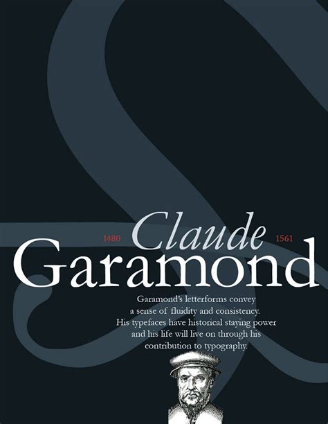 Garamond Diseño Para Portada Del Libro Tipografico Typografia