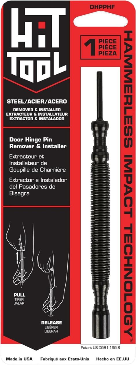 Hit Tool Door Hinge Pin Removal Tool Spring Driven Hinge Pin Punch