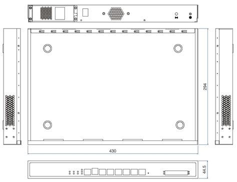 1u Rackmount Network Security Appliance With Intel J6412 Cpu And 6x2 5g Lan F64612 Images Anxin