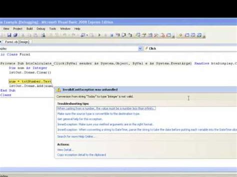 Visual Basic For Beginners Tutorial TryParse Method Part YouTube