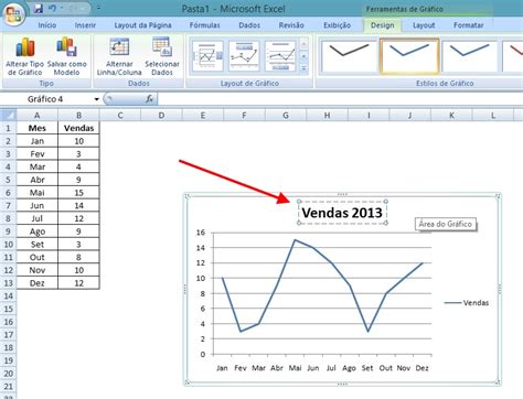 Como criar um gráfico no Excel Ferramentas PC