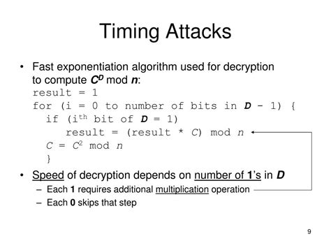 Ppt Attacks On The Rsa Algorithm Powerpoint Presentation Free