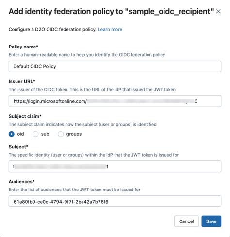 Use Open Id Connect Oidc Federation To Enable Authentication To Delta