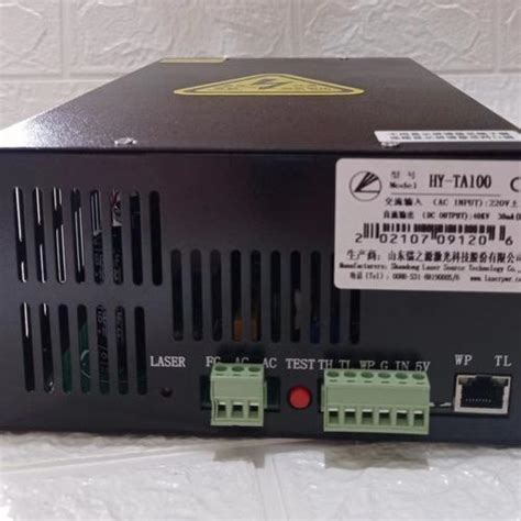 Jual Power Supply Laser Cutting CO Psu Laser Cutting CO W W