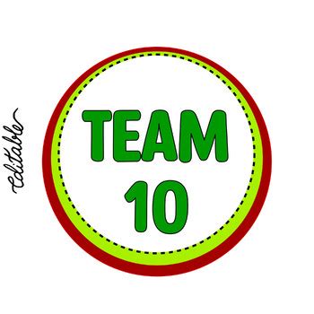 Printable Table Numbers Table Numbers Editable Classroom Table Numbers