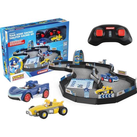 Carrera Sonic The Hedgehog R C Car Team Sonic Racing Mini Rc 1 43