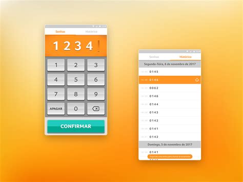 Customized Numeric Keyboard UI For Mobile Tablet By Fernando Muniz On Dribbble
