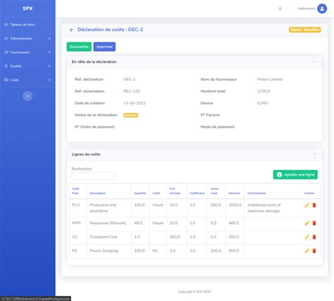 18 screenshot of update declaration interface download scientific