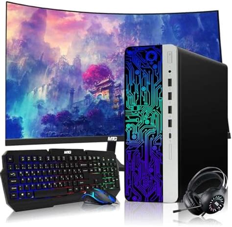 Amazon Com Hp G Rgb Gaming Pc Desktop Intel I Th Gen Processor Gb Ddr Ram Gb Ssd