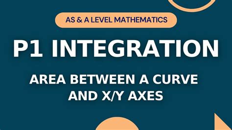 P1 Integration Part 4 Area Between A Curve And Xy Axes As And A Level