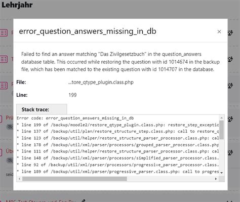 Moodle Quiz And Question Duplication Error Mindfield Consulting Corp