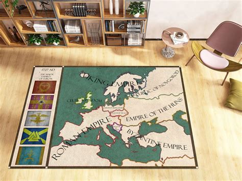 Old World Map Rug Vintage Map Rug Vintage World Map Rug Personalized