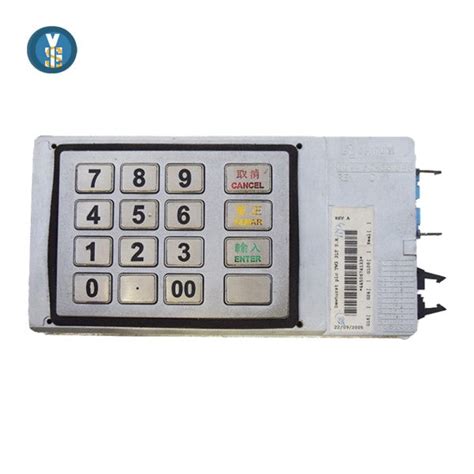 Atm Machine Parts Ncr 445 0674133 Atm Metal Keyboard Epp Keypad 4450674133 Guangzhou Yinsu