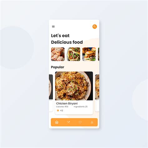 Food App Ui Design On Behance
