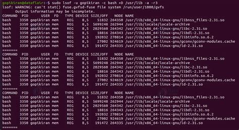 Lsof Command In Linux Dataflair