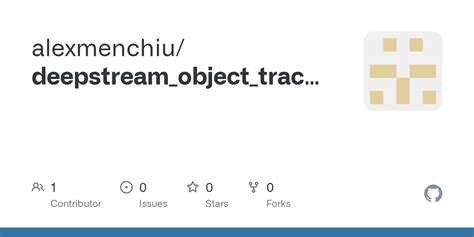 github alexmenchiu deepstream object tracking