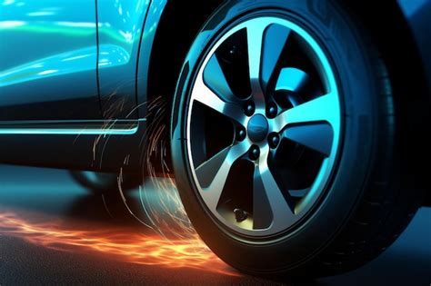 Premium Ai Image Revolutionizing Ev Charging Car Vehicle Wheel 32