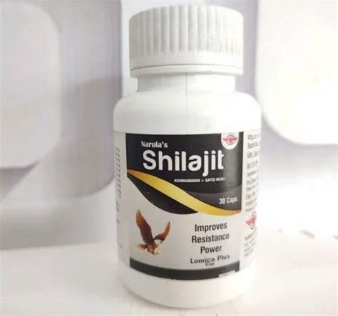 Narulas Shilajit Capsules 30 Capsuletablet At ₹ 130bottle In