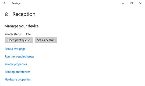 Set The Default Printer