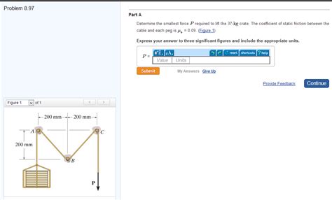 Solved Determine The Smallest Force