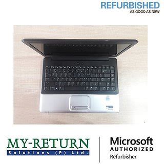 Buy Refurbished Compaq Presario Cq Gb Hdd Gb Ram Pentium Dual Core Dos Black Laptop