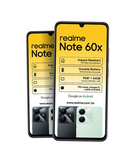 X Realme Note X