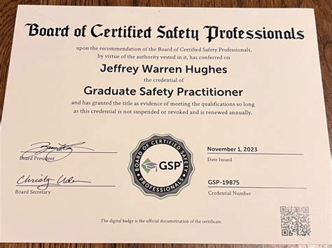 Gsp Certificate Online Bcsp Certification Assistance Gsp Exam