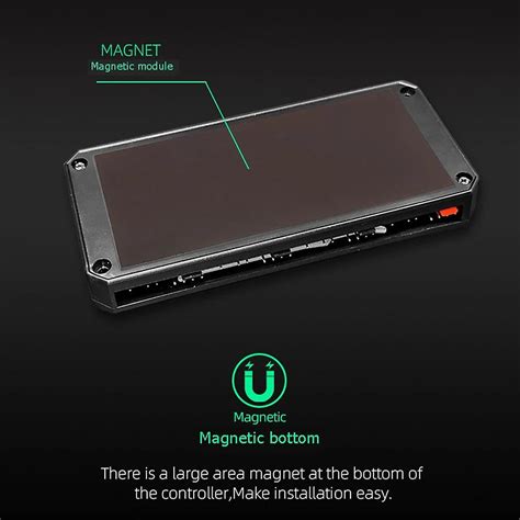 4pin Pwm 5v 3pin Argb Køleventilator Smart Intelligent Coolmoon Argb Controller Fruugo Dk