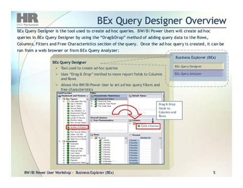sap business explorer bex hr
