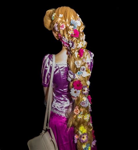 Tangled Rapunzel Hair Braid