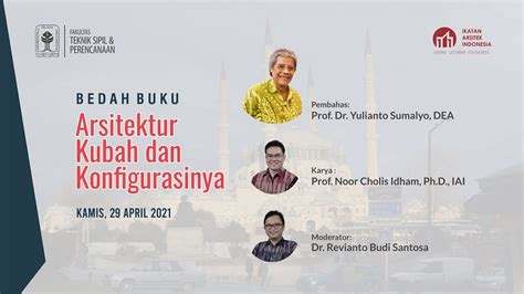 bedah buku arsitektur kubah dan konfigurasinya youtube