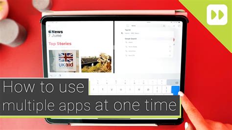 How To Use Multiple Apps At One Time On The Ipad Pro Youtube